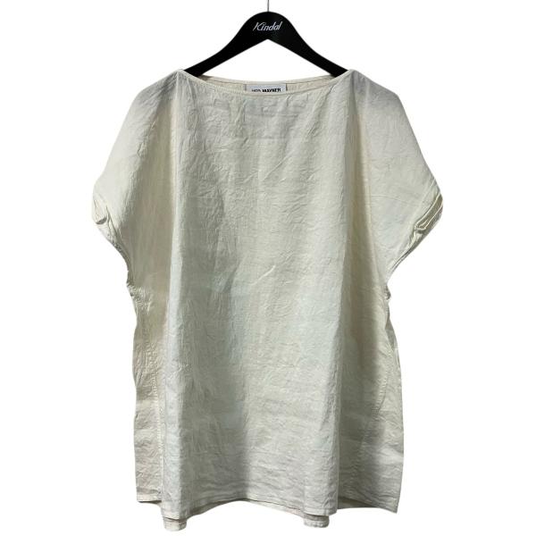 ヘドメイナー Hed Maynerリネンシャツ【ランク】「中古品・比較的綺麗な商品」【詳細説明】ヘドメイナーのリネンシャツです。【M/L/U】メンズ【表記サイズ】XS【詳細サイズ】着丈：約67ｃｍ肩幅：約73ｃｍ身幅：約69ｃｍ裾幅：約77...