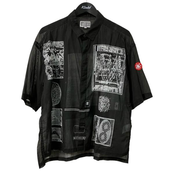 シーイー C．Efk sheets short sleeve shirt 半袖シャツ CES25SH09【ランク】「中古品・比較的綺麗な商品」【詳細説明】シーイーのfk sheets short sleeve shirt 半袖シャツ CES...