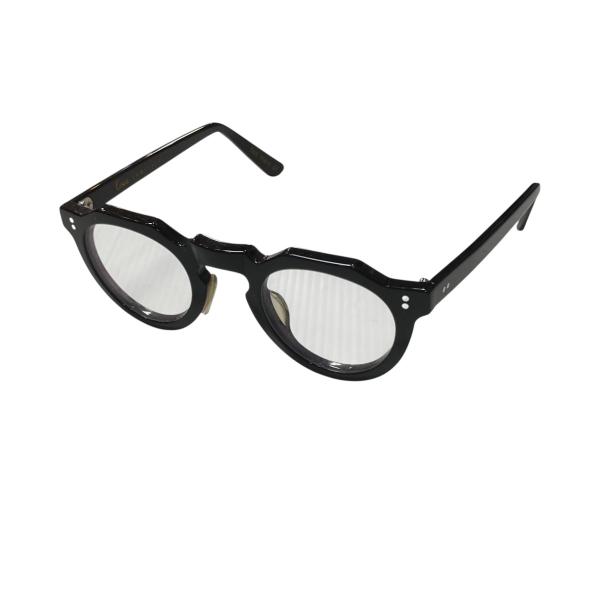 レスカ LESCAPICA ブラックフレーム眼鏡【ランク】「中古品・比較的綺麗な商品」【詳細説明】レスカのPICA ブラックフレーム眼鏡です。【M/L/U】メンズ【表記サイズ】-【詳細サイズ】フレーム幅：約13．0ｃｍ高さ　　　：約4．5ｃ...