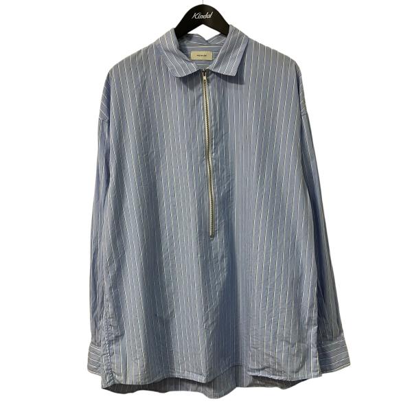 トワロニエ Toironierハーフジップストライプシャツ 2510013【ランク】「中古品・比較的綺麗な商品」【詳細説明】トワロニエのハーフジップストライプシャツ 2510013です。【M/L/U】メンズ【表記サイズ】Free【詳細サイズ...