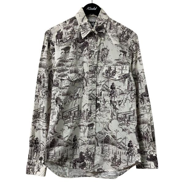 ギットマンヴィンテージ×ユナイテッドアローズ GITMAN BROS VINTAGE×UNITED ARROWS長袖総柄シャツ【ランク】「中古品・比較的綺麗な商品」【詳細説明】ギットマンヴィンテージ×ユナイテッドアローズの長袖総柄シャツです...