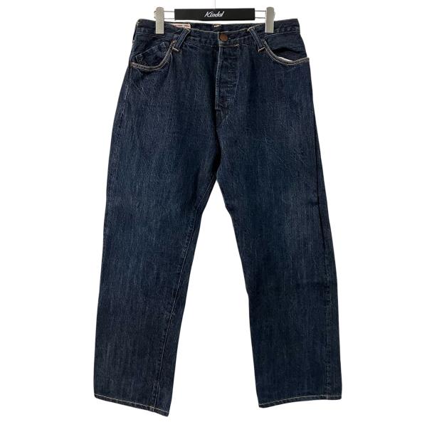 ヤマネ YAMANEEVISU デニムパンツ【ランク】「中古品・比較的綺麗な商品」【詳細説明】ヤマネのEVISU デニムパンツです。【M/L/U】メンズ【表記サイズ】34×31【詳細サイズ】ウエスト：約85ｃｍ股上　　：約30ｃｍレングス：...