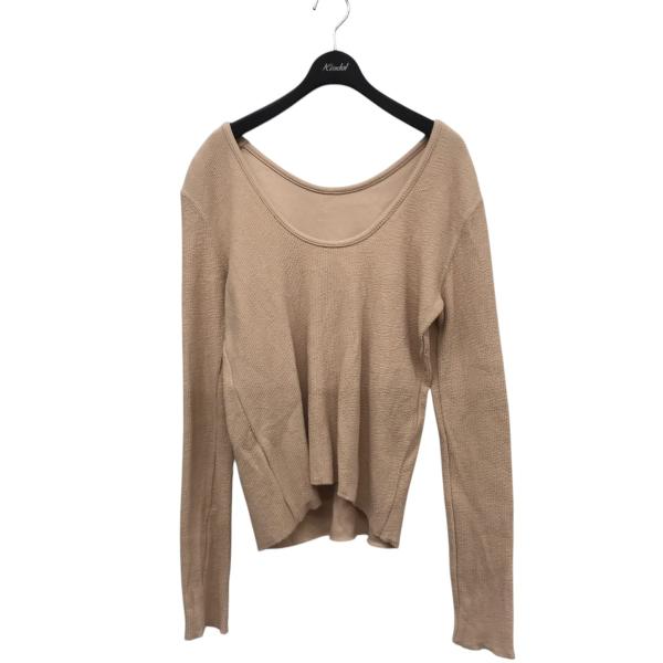 ロクビューティアンドユース 6(ROKU) BEAUTY＆YOUTHCOTTON BACK U NECK PULLOVER ロンT 8612-241-0271【ランク】「中古品・比較的綺麗な商品」【詳細説明】ロクビューティアンドユースの C...
