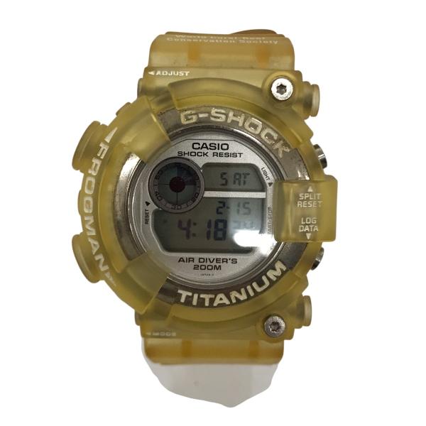 カシオ CASIOG-SHOCK FROGMAN 腕時計 DW-8201WC【ランク】「中古品・汚れ、ダメージのある商品」【詳細説明】カシオのG-SHOCK FROGMAN 腕時計 DW-8201WCです。【M/L/U】メンズ【詳細サイズ】...
