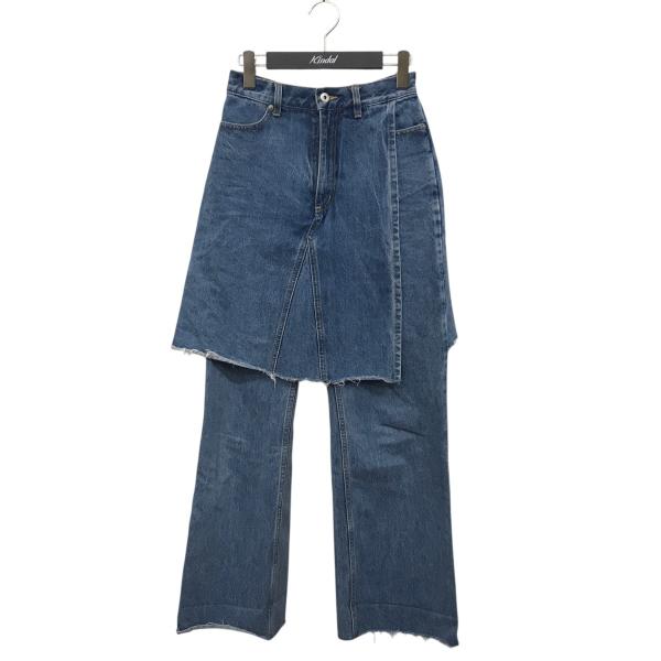 メゾンスペシャル MAISON SPECIALLayered Wrap Denim Pants デニムパンツ 21231465102【ランク】「中古品・比較的綺麗な商品」【詳細説明】メゾンスペシャルのLayered Wrap Denim P...