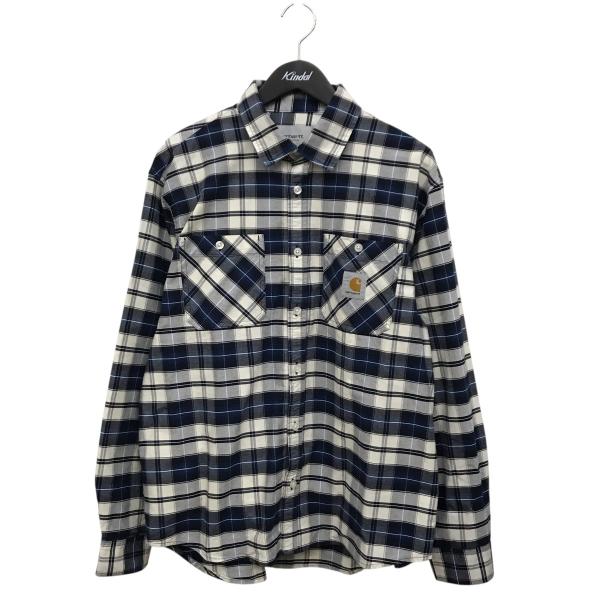 カーハートダブリューアイピー CARHARTT WIPL S Tarbell Shirt チェックシャツ【ランク】「中古品・比較的綺麗な商品」【詳細説明】カーハートダブリューアイピーのL S Tarbell Shirt チェックシャツです。...