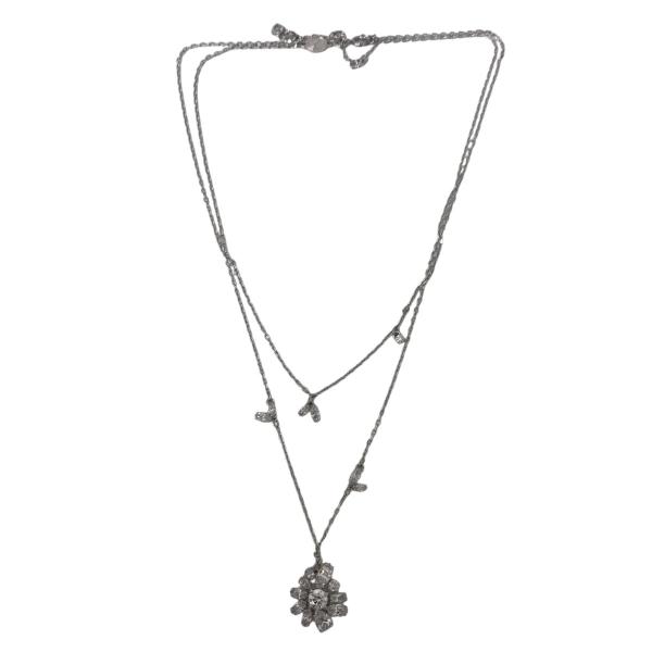 スワロフスキー SWAROVSKIGEMA レイヤードネックレス【ランク】「中古品・比較的綺麗な商品」【詳細説明】スワロフスキーのGEMA レイヤードネックレスです。【M/L/U】レディース【詳細サイズ】全長　　：約41．0ｃｍトップ縦：約...