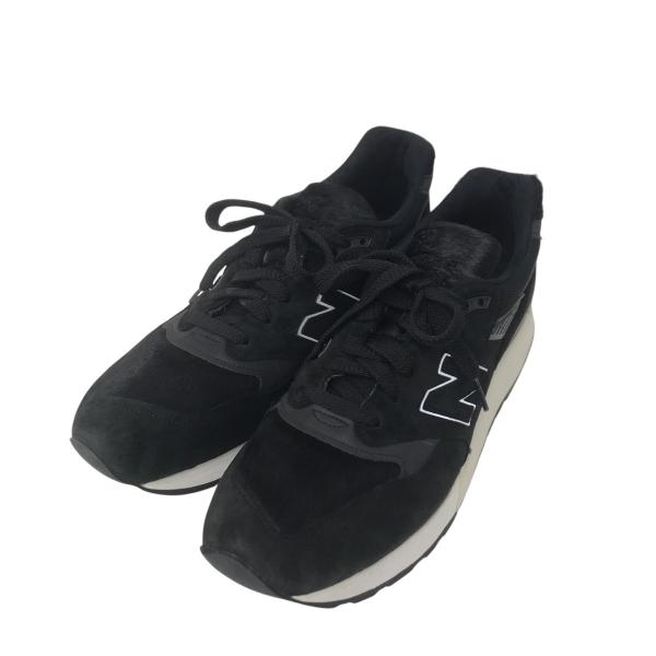 ニューバランス×ロンハーマン NEW BALANCE×RHC Ron HermanM998TCB Black Pony Hair スニーカー【ランク】「中古品・比較的綺麗な商品」【詳細説明】ニューバランス×ロンハーマンのM998TCB Bl...