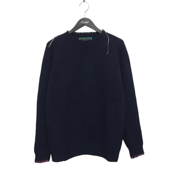 ラ・フェティッシュ LA FETICHEBARNEY ハンドステッチ ニット【ランク】「中古品・比較的綺麗な商品」【詳細説明】ラ・フェティッシュのBARNEY ハンドステッチ ニットです。【M/L/U】メンズ【表記サイズ】1【詳細サイズ】着...