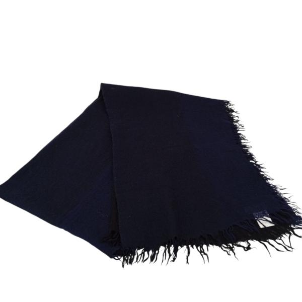 ヨウジヤマモトプールオム Yohji Yamamoto pour homme17AWMU-ウールガーゼニードルパンチ ストール HK-L04-164【ランク】「中古品・比較的綺麗な商品」【詳細説明】ヨウジヤマモトプールオムの17AWMU-ウ...