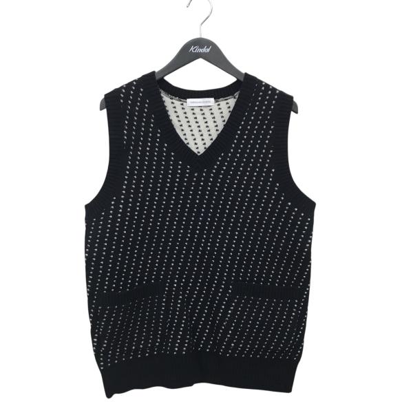 マーロンエノンフィ MARONENONFEEニットベスト ME-N214【ランク】「中古品・比較的綺麗な商品」【詳細説明】マーロンエノンフィのニットベスト ME-N214です。【M/L/U】レディース【表記サイズ】F【詳細サイズ】着丈：約6...