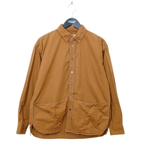 イール EELロングスリーブシャツ E-19467【ランク】「中古品・比較的綺麗な商品」【詳細説明】イールのロングスリーブシャツ E-19467です。【M/L/U】メンズ【表記サイズ】S【詳細サイズ】着丈：約68ｃｍ肩幅：約46ｃｍ袖丈：約...