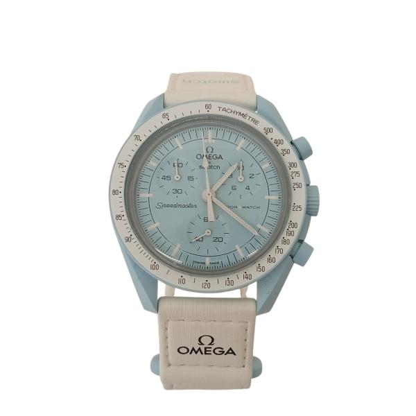 オメガ スウォッチ OMEGA×SWATCHMISSION TO URANUS 時計【ランク】「中古品・比較的綺麗な商品」【詳細説明】オメガ スウォッチのMISSION TO URANUS 時計です。【M/L/U】メンズ【詳細サイズ】ケース...