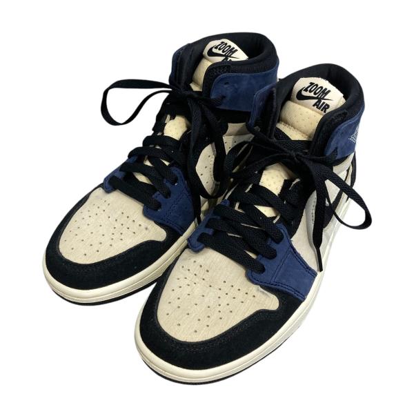 ナイキ NIKEWomen’s Air Jordan 1 High Zoom CMFT 2 Blackened Blue ウィメンズ エアジョーダン1 ハイ スニーカー DV1305-104【ランク】「中古品・比較的綺麗な商品」【詳細説明】...