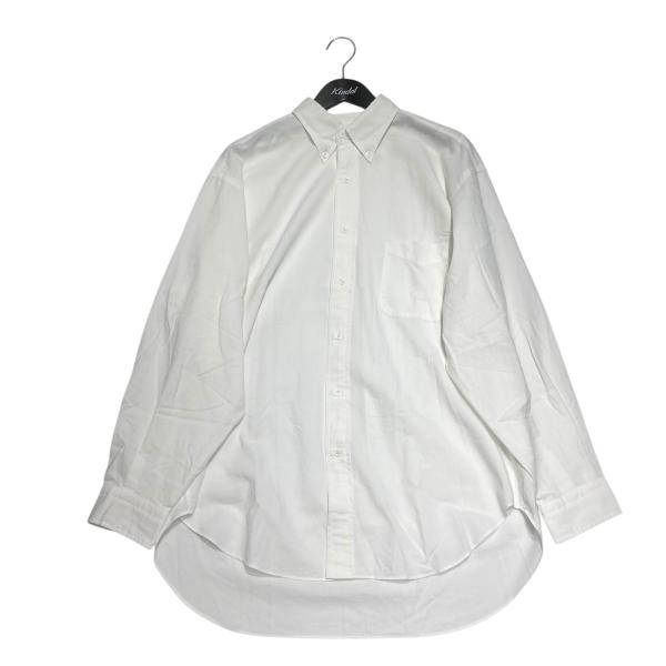 ヘリル HERILL24SS Cotton Oxford shirt ボタンダウンシャツ 24-050-HL-8000-1【ランク】「中古品・比較的綺麗な商品」【詳細説明】ヘリルの24SS Cotton Oxford shirt ボタンダウ...