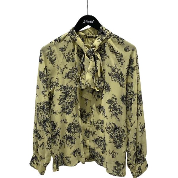 ミラオーウェン Mila Owen総柄 ペチコート付き 2WAYフラワーボータイブラウス 09WFB231015【ランク】「中古品・比較的綺麗な商品」【詳細説明】ミラオーウェンの総柄 ペチコート付き 2WAYフラワーボータイブラウス 09W...