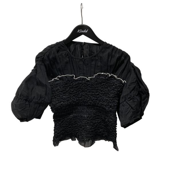 クラネ CLANE25SS COLOR STITCHED SHIRRING TOPS パフスリーブトップス 19122-4012【ランク】「中古品・比較的綺麗な商品」【詳細説明】クラネの25SS COLOR STITCHED SHIRRIN...