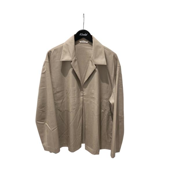 オーラリー AURALEEWOOL SILK TROPICAL SHIRTS JACKET シャツジャケット A20SB01WT【ランク】「中古品・比較的綺麗な商品」【詳細説明】オーラリーのWOOL SILK TROPICAL SHIRTS...