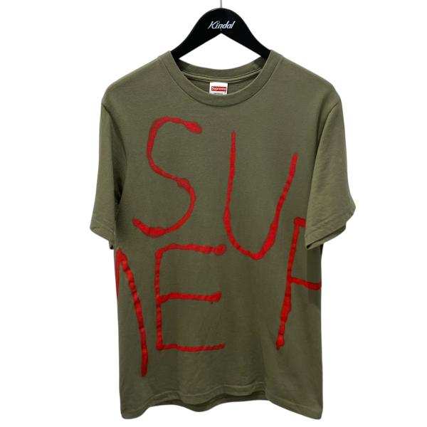 シュプリーム SupremePAINTED TEE Tシャツ【ランク】「中古品・比較的綺麗な商品」【詳細説明】シュプリームのPAINTED TEE Tシャツです。【M/L/U】メンズ【表記サイズ】S【詳細サイズ】着丈：約68ｃｍ肩幅：約42...