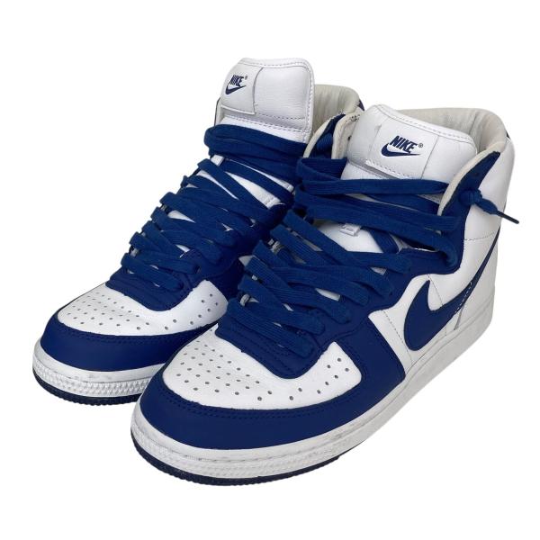 コムデギャルソンオムプリュス×ナイキ COMME des GARCONS HOMME PLUS×NIKETerminator High Navy ハイカットスニーカー FD4159-100【ランク】「中古品・比較的綺麗な商品」【詳細説明】コ...