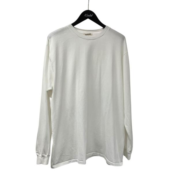 オーラリー AURALEELUSTER PLAITING L S TEE 長袖Tシャツ A00P01GT【ランク】「中古品・比較的綺麗な商品」【詳細説明】オーラリーのLUSTER PLAITING L S TEE 長袖Tシャツ A00P01...