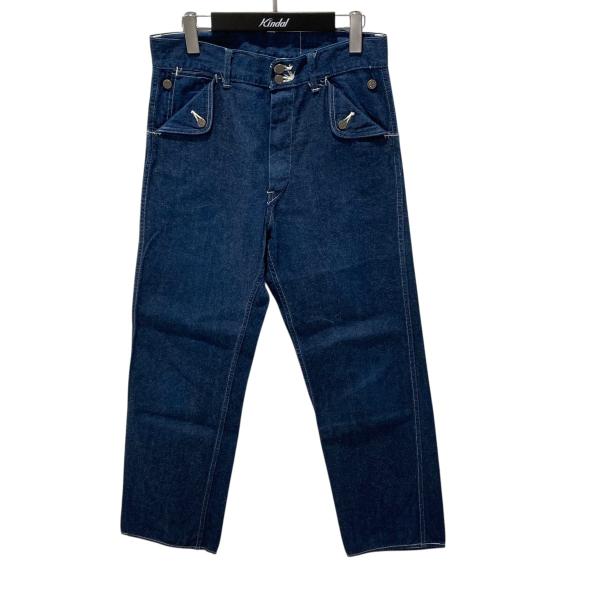 ヘッドライト HEADLIGHT9．5oz． BLUE DENIM LATE 1940’s DUNGAREES デニムワークパンツ HD41883【ランク】「中古品・比較的綺麗な商品」【詳細説明】ヘッドライトの9．5oz． BLUE DEN...