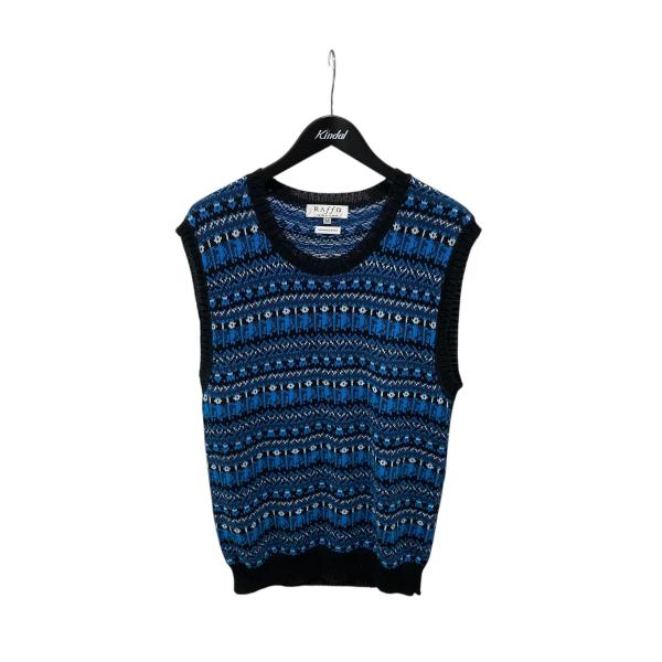 ラファモリーナ Raffa MOLINAニットベスト【ランク】「中古品・比較的綺麗な商品」【詳細説明】ラファモリーナのニットベストです。【M/L/U】メンズ【表記サイズ】M【詳細サイズ】着丈：約65ｃｍ肩幅：約45ｃｍ袖丈：約0．0ｃｍ身幅...