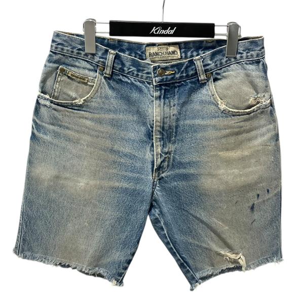 シェーファー・アウトフィッター SCHAEFER OUTFITTERRANCHHAND USA製 カットオフ デニムショートパンツ【ランク】「中古品・比較的綺麗な商品」【詳細説明】シェーファー・アウトフィッターのRANCHHAND USA製...
