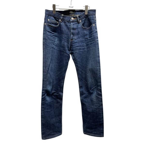 アーペーセー A．P．C．JEAN NEW STANDARD デニムパンツ【ランク】「中古品・汚れ、ダメージのある商品」【詳細説明】アーペーセーのJEAN NEW STANDARD デニムパンツです。【M/L/U】メンズ【表記サイズ】30【...