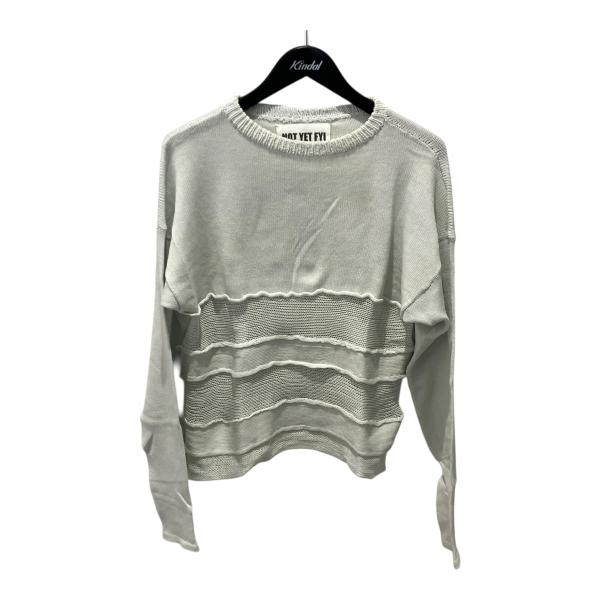 ノット イェット エフワイアイ NOT YET FYIFlaps Sweater クルーネックニット【ランク】「中古品・比較的綺麗な商品」【詳細説明】ノット イェット エフワイアイのFlaps Sweater クルーネックニットです。【M/...