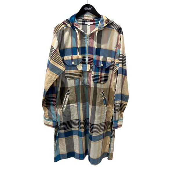 エンジニアドガーメンツ Engineered GarmentsLong Bush Shirt チェック シャツワンピース【ランク】「中古品・比較的綺麗な商品」【詳細説明】エンジニアドガーメンツのLong Bush Shirt チェック シャ...