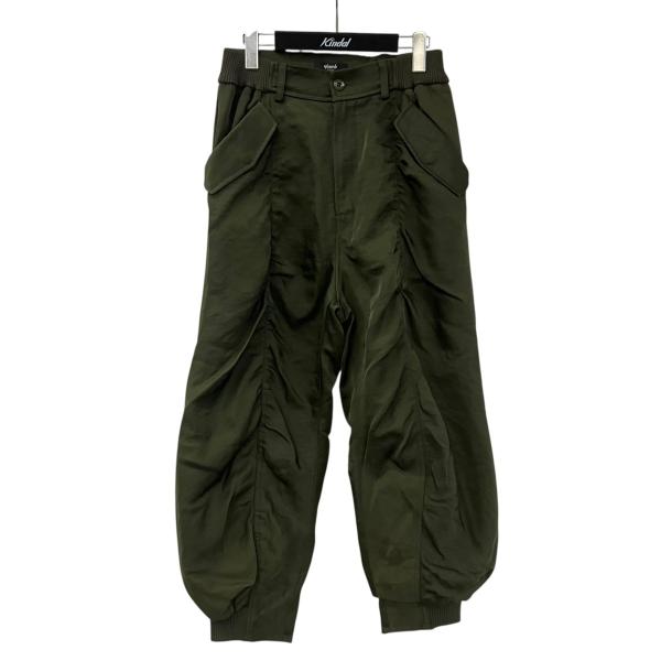 グラム glamb22AW Baggy Bomber Pants パンツ GB0422／P04【ランク】「中古品・比較的綺麗な商品」【詳細説明】グラムの22AW Baggy Bomber Pants パンツ GB0422／P04です。【M/...