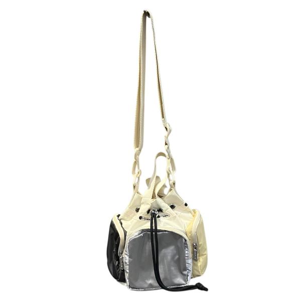レスポートサック×アメリ LeSportsac×AMERICONV DRAWSTRING CRSSBDY ショルダーバッグ【ランク】「中古品・比較的綺麗な商品」【詳細説明】レスポートサック×アメリのCONV DRAWSTRING CRSSB...