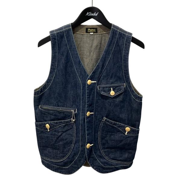 ダッパーズ DAPPER’Sデニムベスト 045-506-0933【ランク】「中古品・比較的綺麗な商品」【詳細説明】ダッパーズのデニムベスト 045-506-0933です。【M/L/U】メンズ【表記サイズ】38【詳細サイズ】着丈：約58ｃｍ...