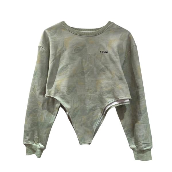 イミューン IMMUNEeyes sweat boodysuit ボディスーツ【ランク】「新古品・タグ付きや未使用に近いUSED品」【詳細説明】イミューンのeyes sweat boodysuit ボディスーツです。【M/L/U】レディース...