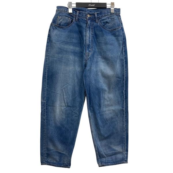 アンフィル unfil12oz cotton denim 5pocket wide tapered pants デニムパンツ【ランク】「中古品・比較的綺麗な商品」【詳細説明】アンフィルの12oz cotton denim 5pocket w...