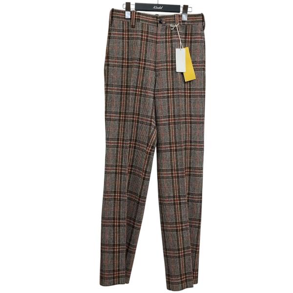 マルニ MARNI×CESARE ATTOLINIウールチェックパンツ【ランク】「新古品・タグ付きや未使用に近いUSED品」【詳細説明】マルニのウールチェックパンツです。【M/L/U】メンズ【表記サイズ】44【詳細サイズ】ウエスト：約77ｃ...