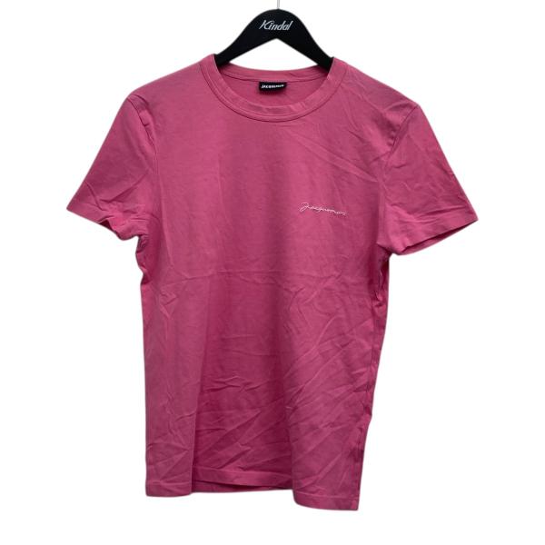ジャックムス JACQUEMUSエンブロイダリーTシャツ【ランク】「中古品・比較的綺麗な商品」【詳細説明】ジャックムスのエンブロイダリーTシャツです。【M/L/U】レディース【表記サイズ】L【詳細サイズ】着丈：約58ｃｍ肩幅：約40ｃｍ袖丈...