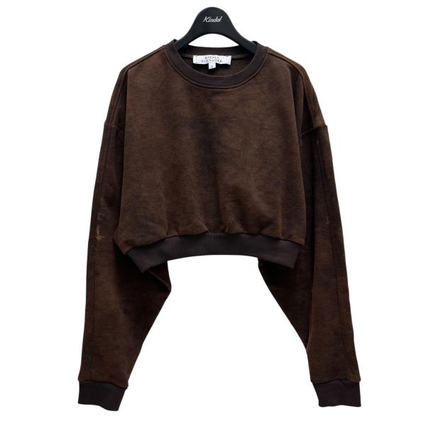 クセニア・シュナイダー KSENIA SCHNAIDERクロップドスウェット【ランク】「中古品・比較的綺麗な商品」【詳細説明】クセニア・シュナイダーのクロップドスウェットです。【M/L/U】レディース【表記サイズ】S【詳細サイズ】着丈：約3...