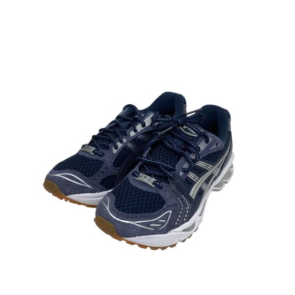 アシックス×アーペーセー asics×A．P．C．GEL-KAYANO 14 MID NIGHT／INDIGO FOG ローカットスニーカー【ランク】「中古品・比較的綺麗な商品」【詳細説明】アシックス×アーペーセーのGEL-KAYANO 1...