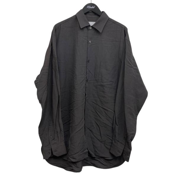 シュタイン sssteinリネン混ロングスリーブシャツ【ランク】「中古品・比較的綺麗な商品」【詳細説明】シュタインのリネン混ロングスリーブシャツです。【M/L/U】メンズ【詳細サイズ】着丈：約90ｃｍ肩幅：約54ｃｍ袖丈：約68ｃｍ身幅：約...