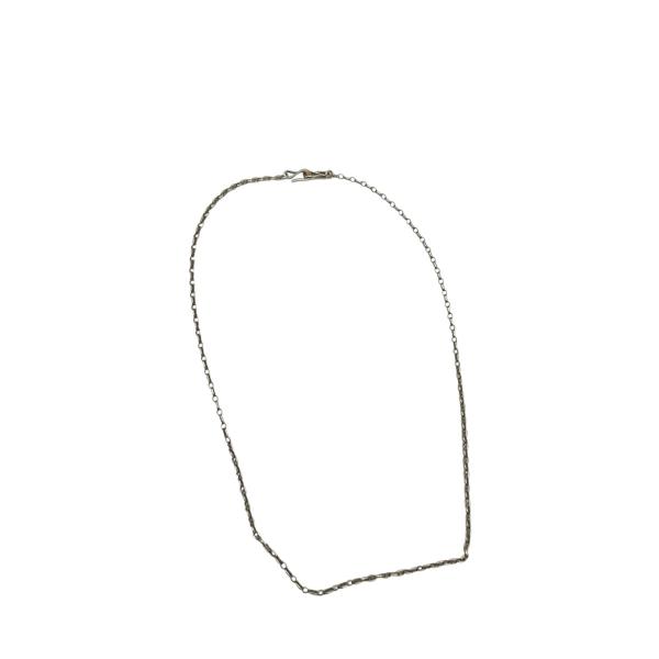 LOROチェーンネックレス【ランク】「中古品・比較的綺麗な商品」【M/L/U】レディース【詳細サイズ】全長　　：約50．0ｃｍ【付属品】なし【ダメージ】中古品ですのでユーズド感が若干ございます。ご理解の上ご検討ください。【カラー】シルバー【...