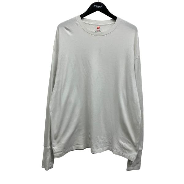 ヘインズ×ビオトープ Hanes×BIOTOPロングスリーブＴシャツ【ランク】「中古品・比較的綺麗な商品」【詳細説明】ヘインズ×ビオトープのロングスリーブＴシャツです。【M/L/U】メンズ【表記サイズ】XL【詳細サイズ】着丈：約69ｃｍ肩幅...