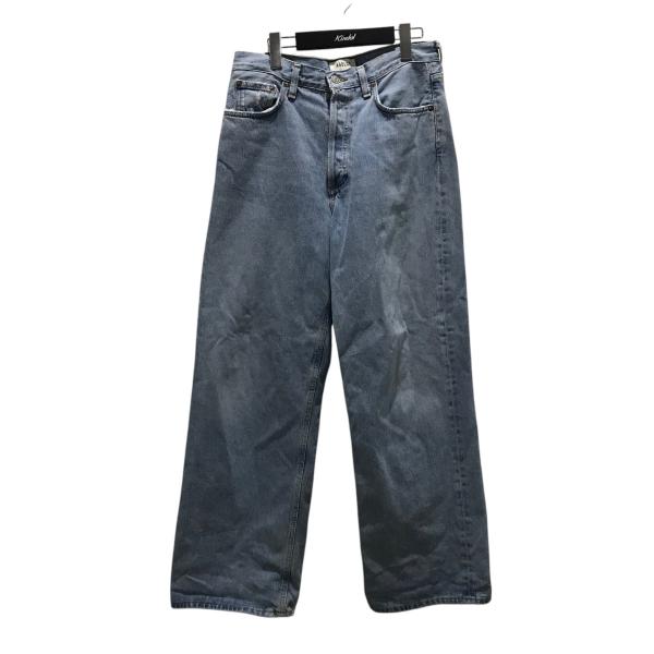 エーゴールドイー AGOLDEオーガニックコットンデニムパンツ【ランク】「中古品・汚れ、ダメージのある商品」【詳細説明】エーゴールドイーのオーガニックコットンデニムパンツです。【M/L/U】メンズ【表記サイズ】25【詳細サイズ】ウエスト：約...