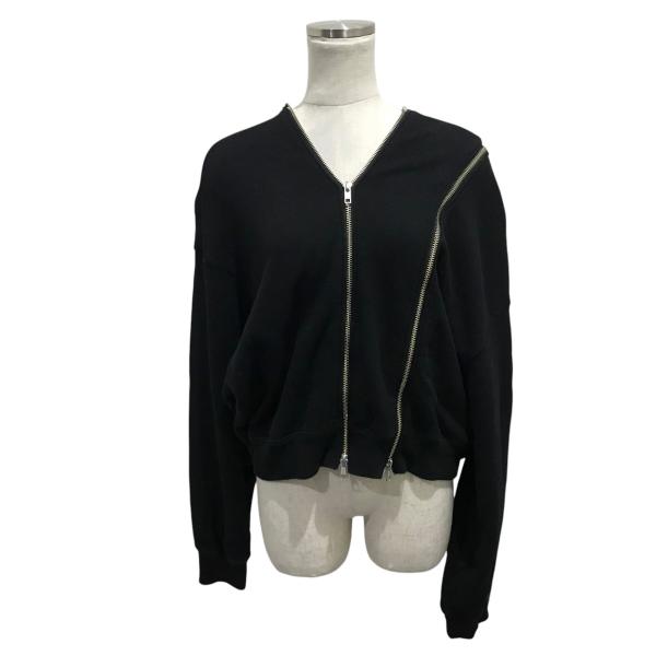 セレナヘリオス SELENAHELIOSジップスウェットカーディガン【ランク】「中古品・比較的綺麗な商品」【詳細説明】セレナヘリオスのジップスウェットカーディガンです。【M/L/U】レディース【表記サイズ】Free【詳細サイズ】着丈：約53...