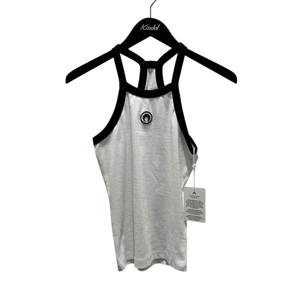 マリーンセル marine serreリブタンクトップ【ランク】「新古品・タグ付きや未使用に近いUSED品」【詳細説明】マリーンセルのリブタンクトップです。【M/L/U】レディース【表記サイズ】XS【詳細サイズ】着丈：約53ｃｍ身幅：約36...