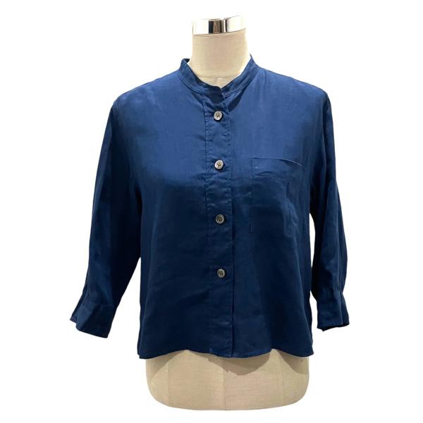 マーガレットハウエル MARGARET HOWELL【SHIRTING LINEN】 リネンブラウス 578-3153014【ランク】「中古品・比較的綺麗な商品」【詳細説明】マーガレットハウエルの【SHIRTING LINEN】 リネンブラ...