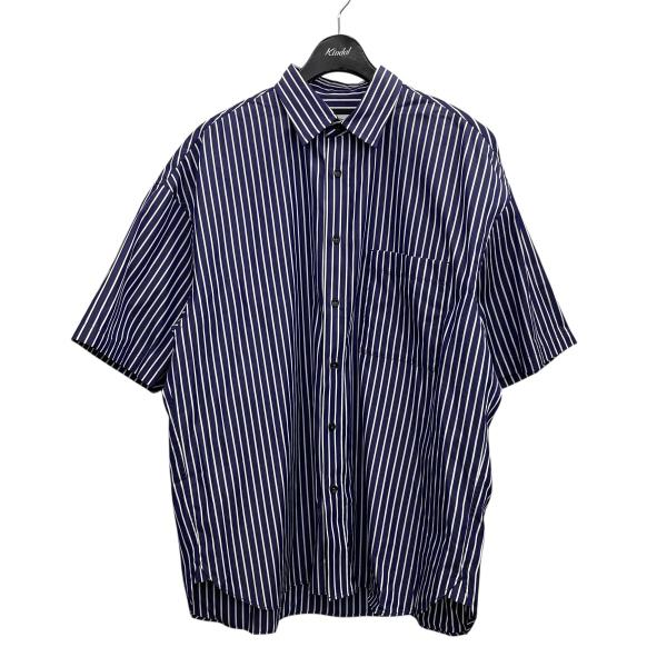 メゾンスペシャル MAISON SPECIALPrime-Over Short Sleeve Shirt ボーダー半袖シャツ 11231311202【ランク】「中古品・比較的綺麗な商品」【詳細説明】メゾンスペシャルのPrime-Over S...