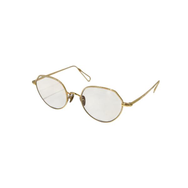 アレム AHLEM【Monceau Ni Peony Gold】 眼鏡【ランク】「中古品・比較的綺麗な商品」【詳細説明】アレムの【Monceau Ni Peony Gold】 眼鏡です。【M/L/U】ユニセックス【詳細サイズ】フレーム幅：約...