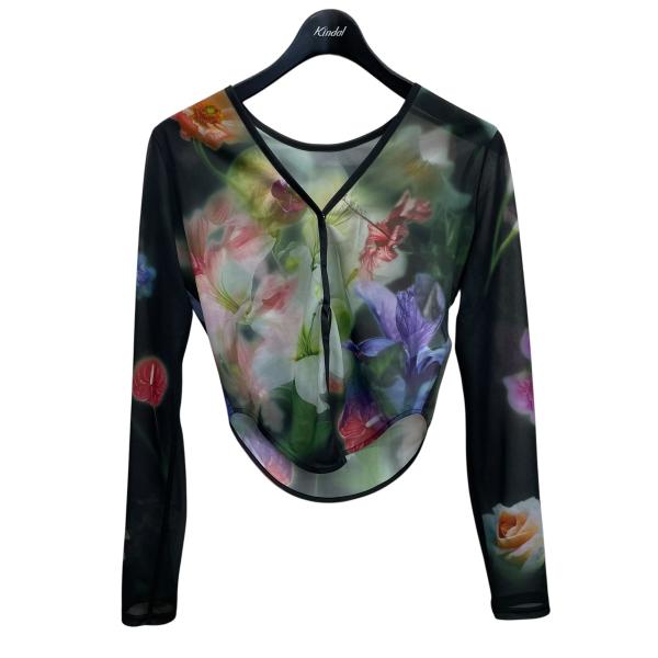 アメリ AMERI25SS 2WAY SMOKE FLOWER SHEER TOP シアーブラウス 0125103720050【ランク】「中古品・比較的綺麗な商品」【詳細説明】アメリの25SS 2WAY SMOKE FLOWER SHEER...